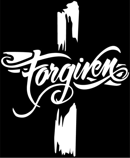 Forgiven Cross Tattoo